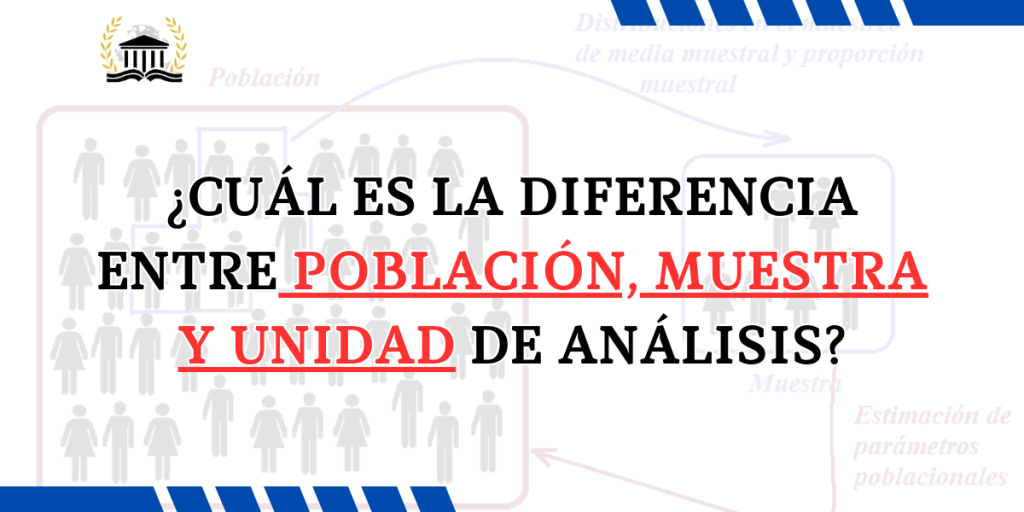 ¿Cuál es la diferencia entre población, muestra y unidad de análisis ...